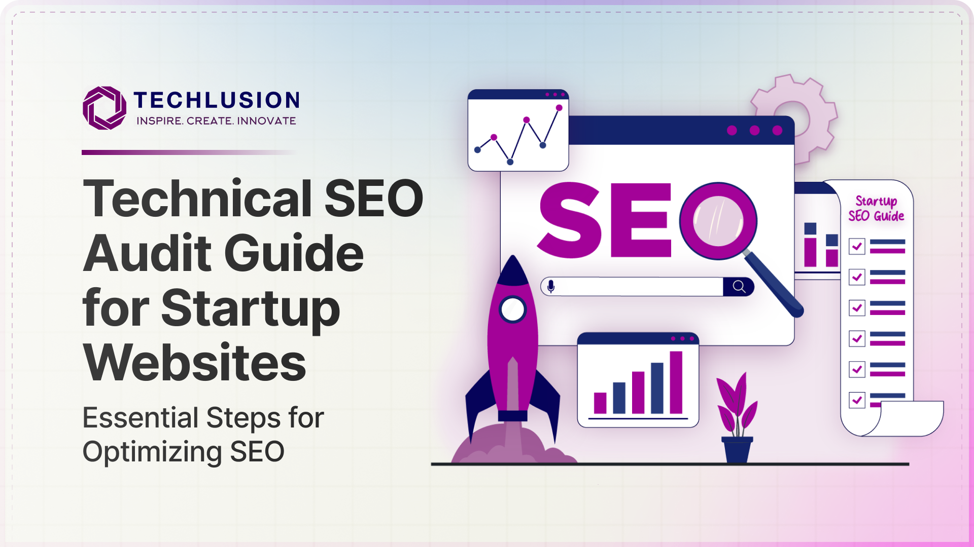 Technical seo audit service for Startup Websites - Techlusion.
